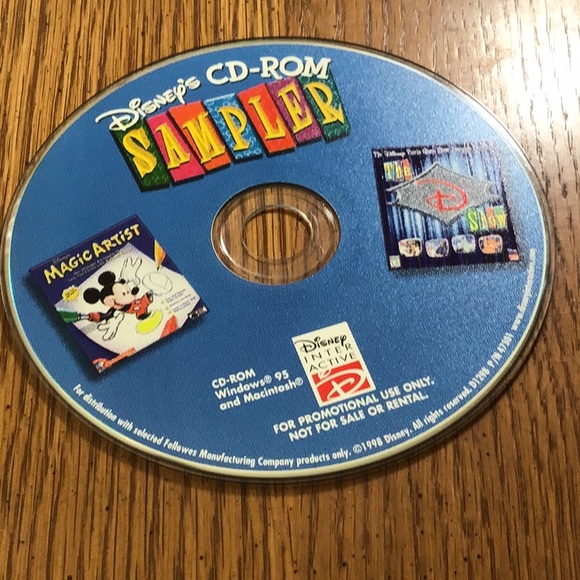 Media | Computer Software Disneys Sampler Magic Artist | Poshmark